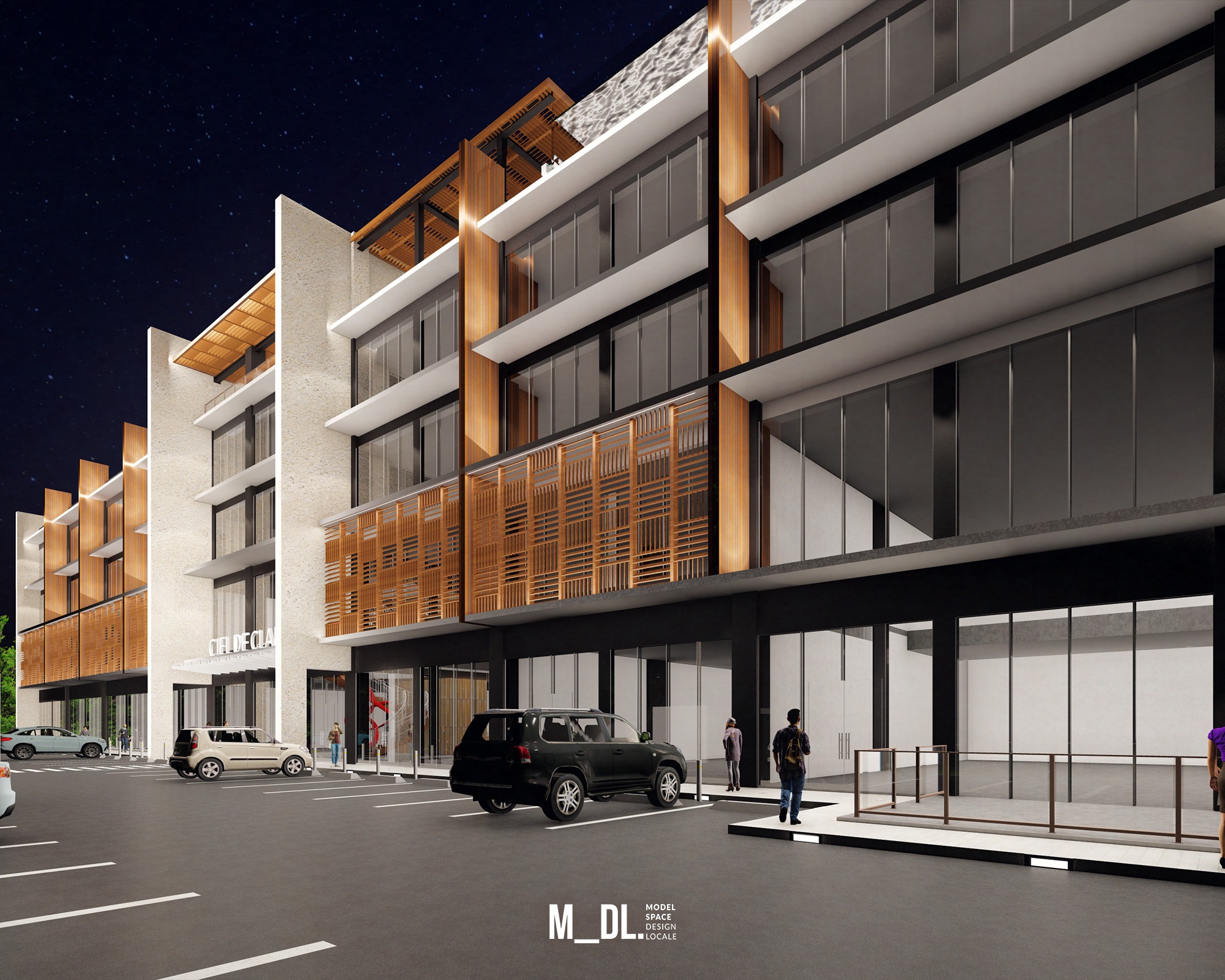 Ciel De Clark Commercial Building | MODEL SPACE DESIGN LOCALE
